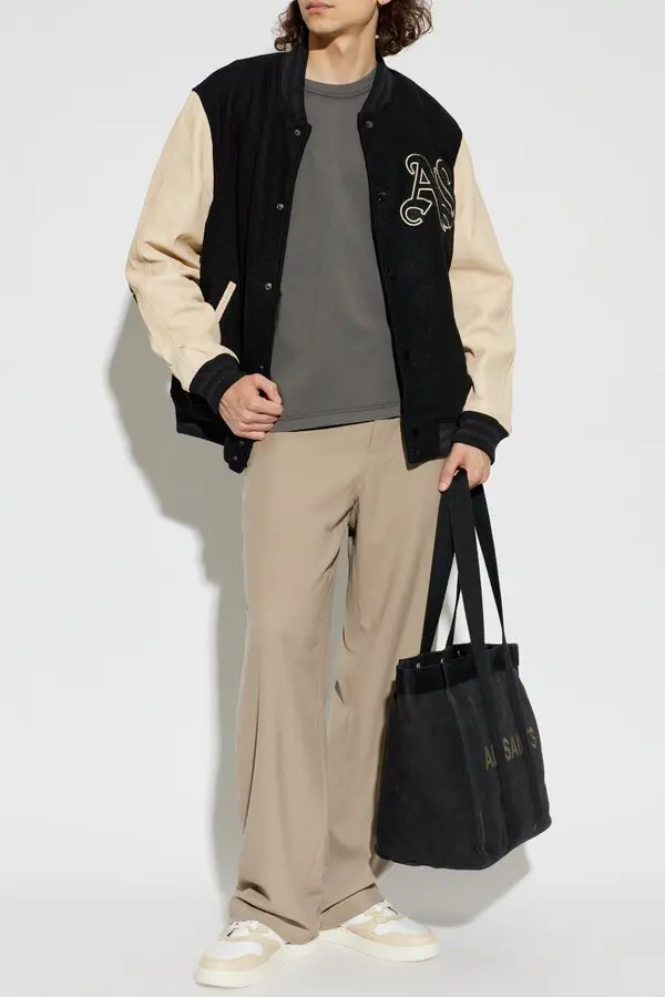ALLSAINTS As" Monogram Bomber Jacket