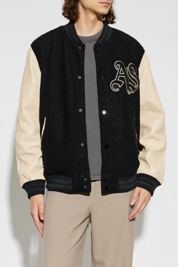 ALLSAINTS As" Monogram Bomber Jacket