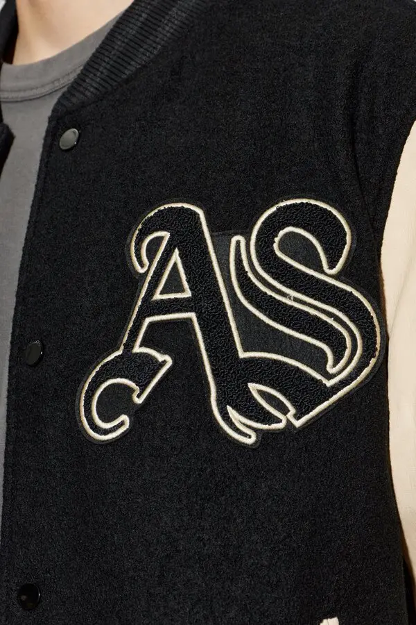 ALLSAINTS As" Monogram Bomber Jacket