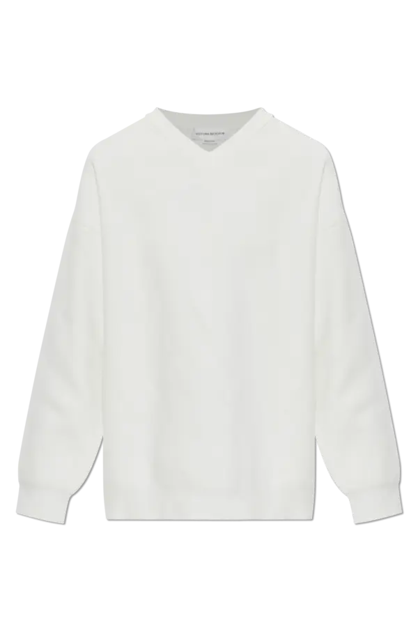 Victoria Beckham V-neck Sweater - White