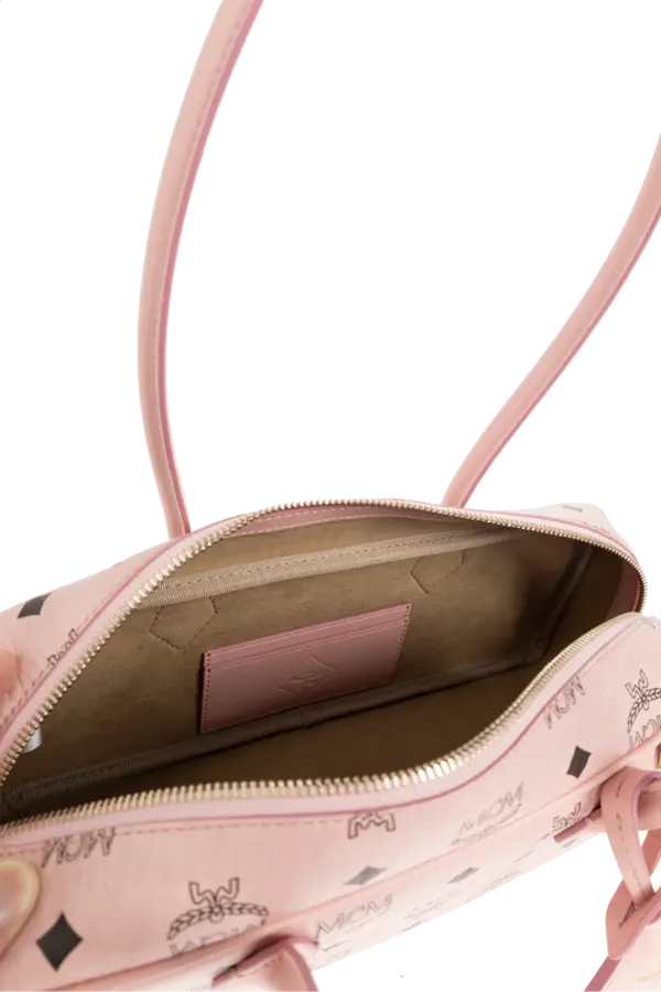 Mcm Aren Shoulder Bag - Pink