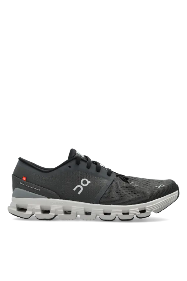 On X4 Lace-up Sneakers - Grey