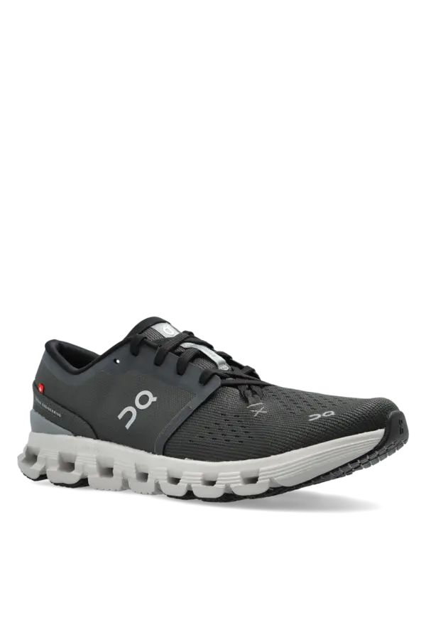 On X4 Lace-up Sneakers - Grey