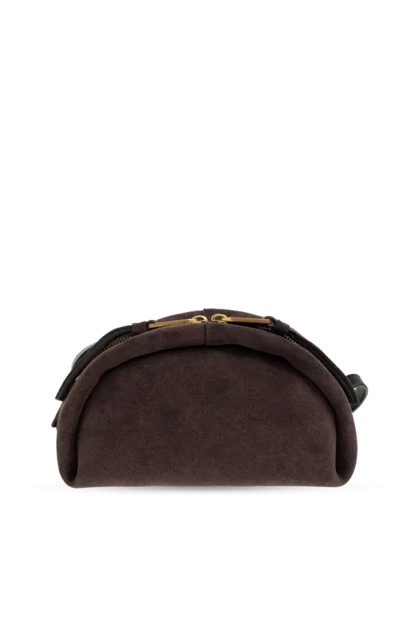 ALLSAINTS Rosalie Suede And Leather Shoulder Bag
