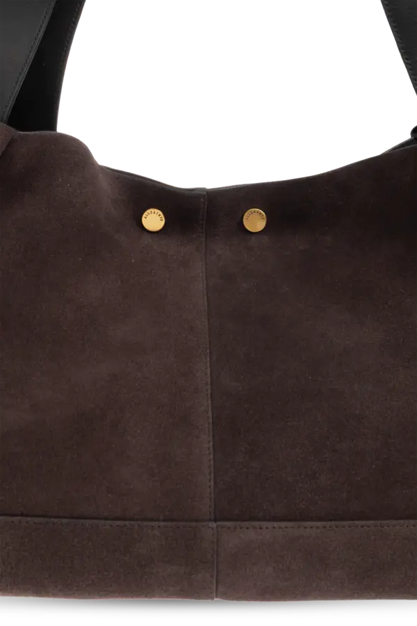 ALLSAINTS Rosalie Nubuck Leather Shopper Bag