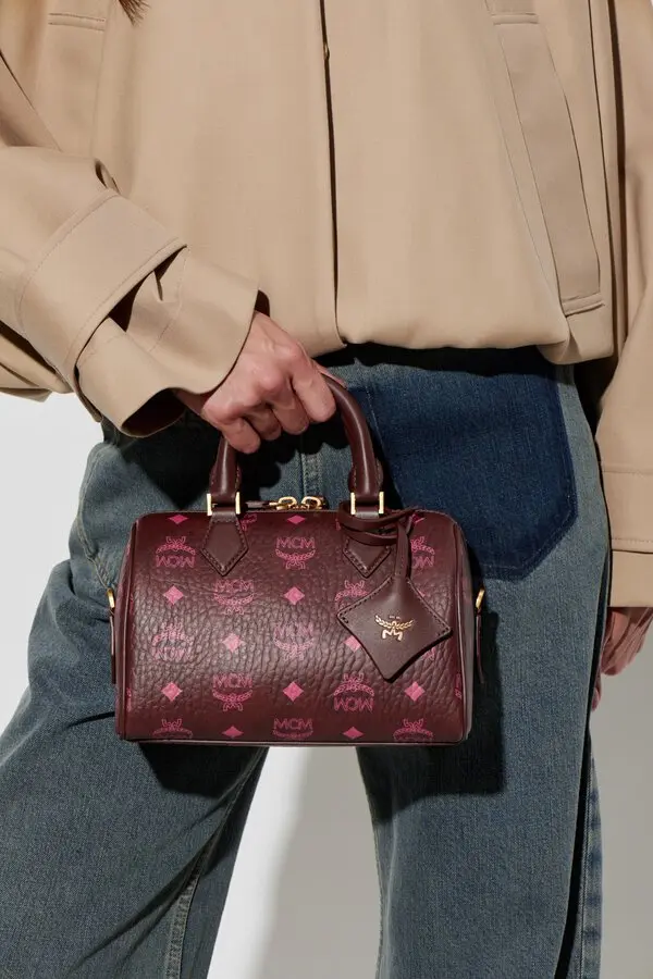 Mcm Ella Boston Bag