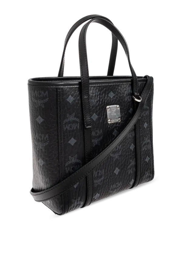 Mcm Toni Mini Shopper Bag - Black