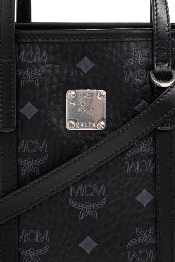 Mcm Toni Mini Shopper Bag - Black