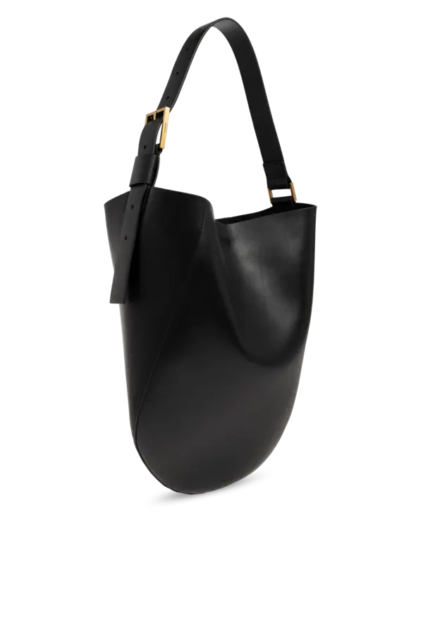 ALLSAINTS Luna Leather Shoulder Bag - Black
