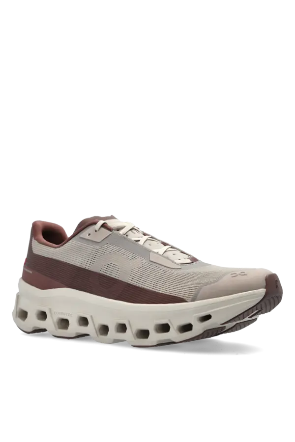 On Cloudmonster Void Running Sneakers - Beige