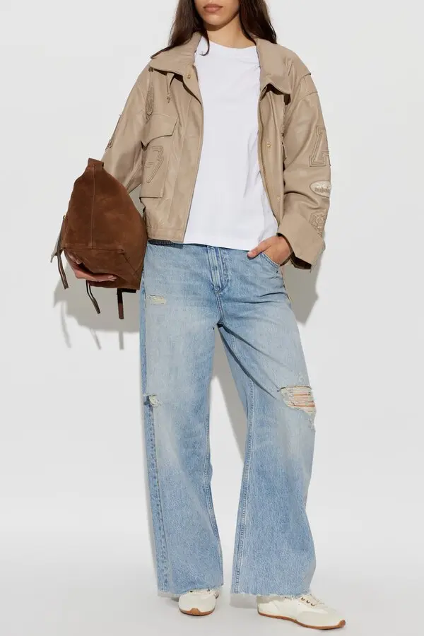 ALLSAINTS Lola Amelie Embroidered T-shirt