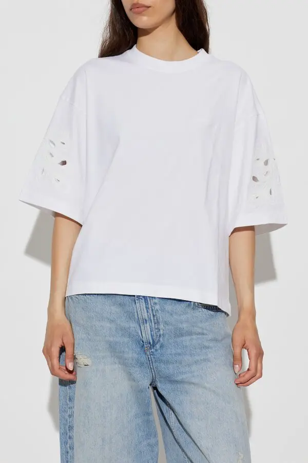 ALLSAINTS Lola Amelie Embroidered T-shirt