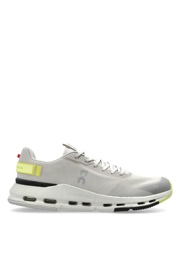On Cloudnova Form Lace-up Sneakers - Grey