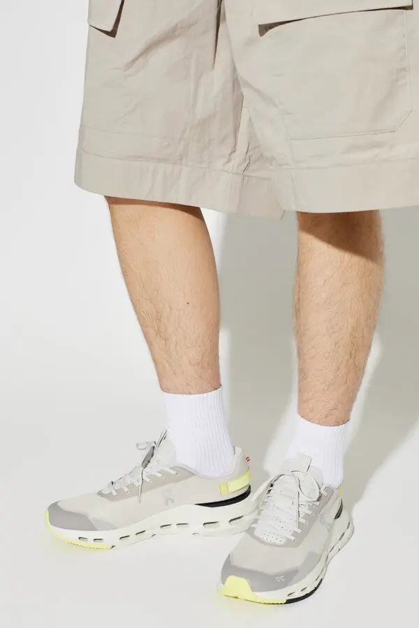 On Cloudnova Form Lace-up Sneakers - Grey