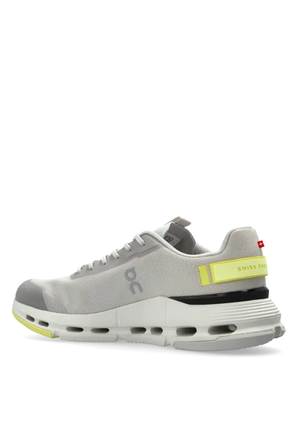 On Cloudnova Form Lace-up Sneakers - Grey