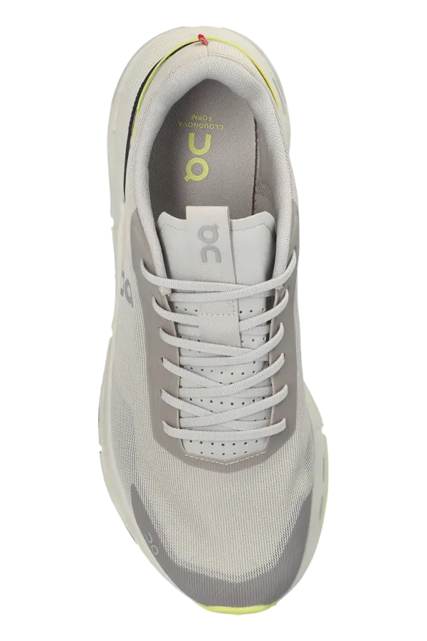 On Cloudnova Form Lace-up Sneakers - Grey