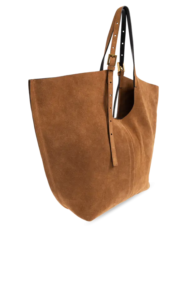 ALLSAINTS Suede Shoulder Bag With Adjustable Strap