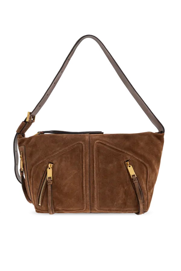 ALLSAINTS Jean Rey Suede Shoulder Bag