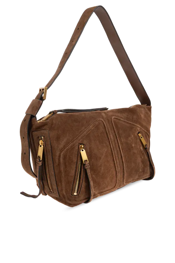 ALLSAINTS Jean Rey Suede Shoulder Bag