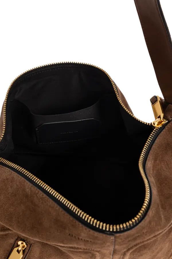 ALLSAINTS Jean Rey Suede Shoulder Bag