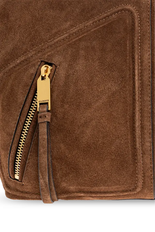 ALLSAINTS Jean Rey Suede Shoulder Bag