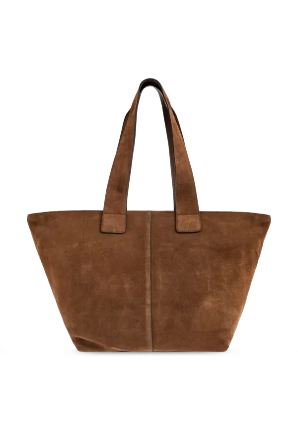 ALLSAINTS Jean Rey Suede Tote Bag - Brown
