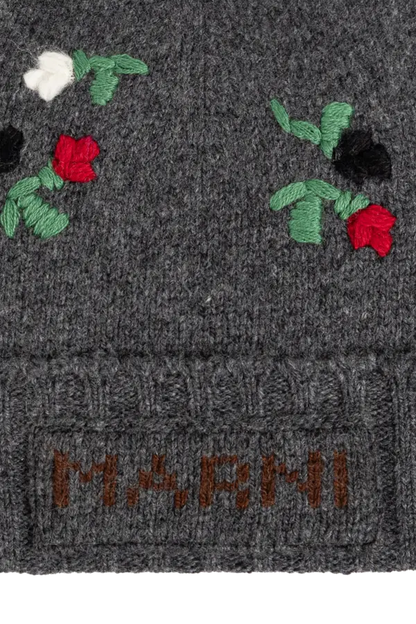 Marni Embroidered Beanie