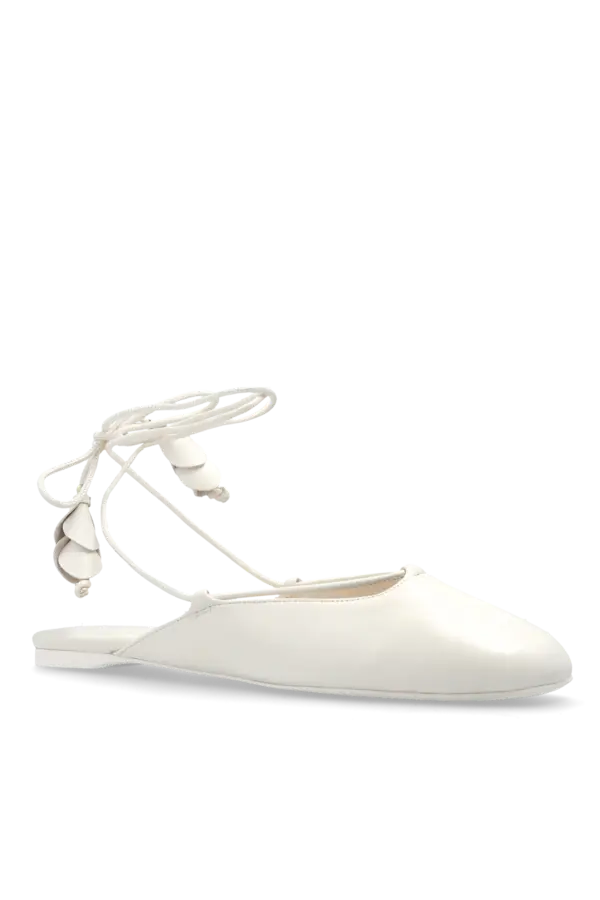 Kate Spade New York Eloise Flat Slides With Ankle Tie