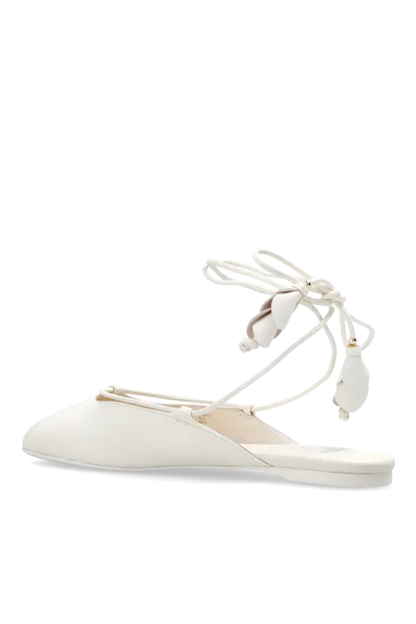 Kate Spade New York Eloise Flat Slides With Ankle Tie