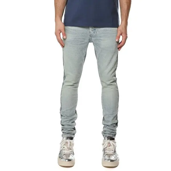 PURPLE BRAND Two-tone Skinny Jeans