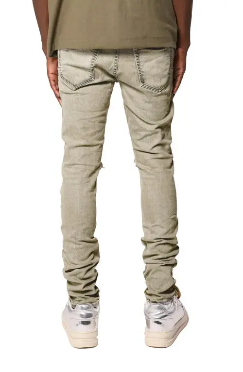 PURPLE BRAND Ripped Skinny Jeans