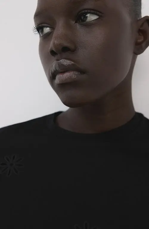 Mango Cotton Embroidered T-shirt