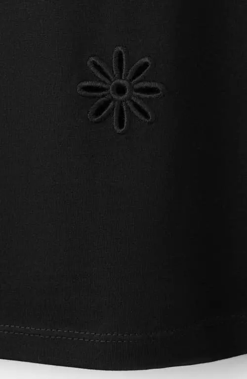 Mango Cotton Embroidered T-shirt