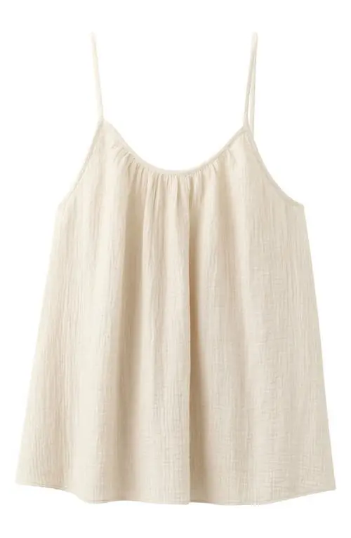 Mango Cotton Gauze Pajama Top