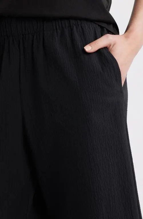 Eileen Fisher Wide Leg Ankle Pants