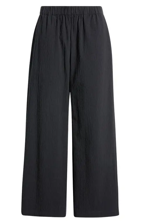 Eileen Fisher Wide Leg Ankle Pants