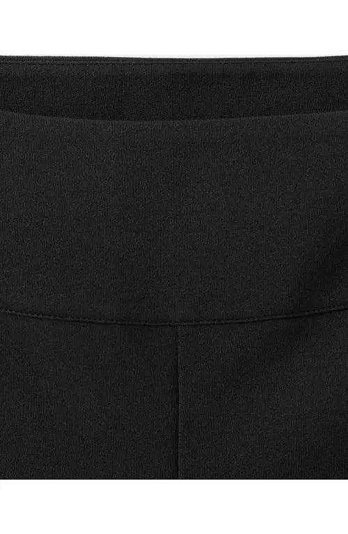 Mango Pull-on Mid Rise Flare Pants