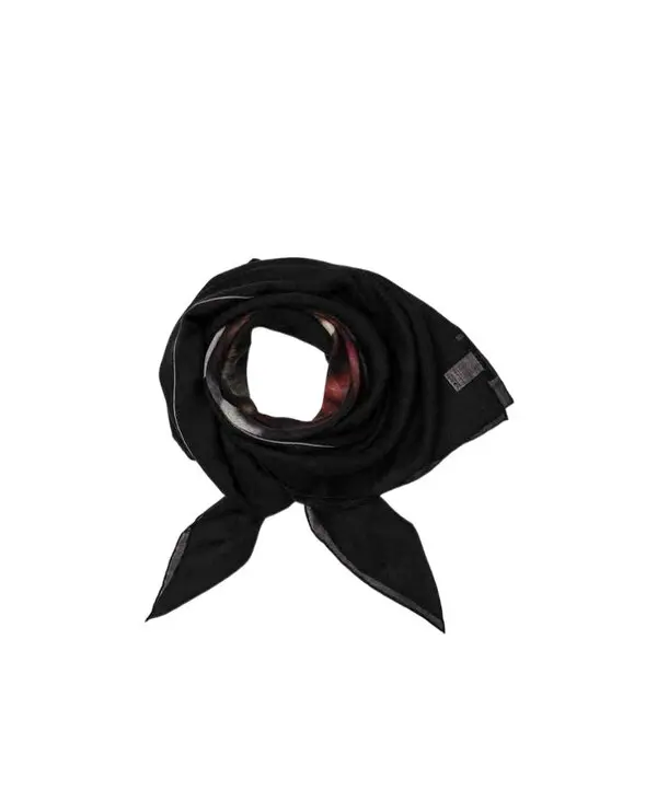 Givenchy Logo Detail Scarf - Black