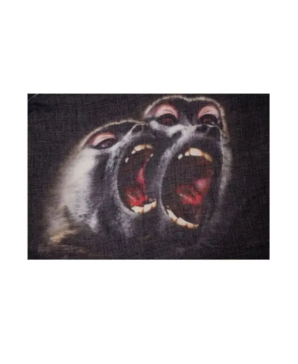 Givenchy Logo Detail Scarf