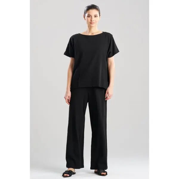 Natori Onsen Wedge Top - Black