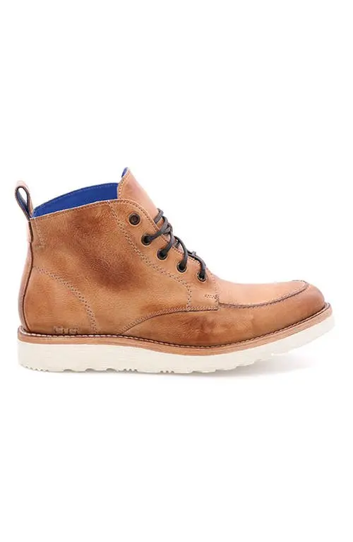 Bed Stu Lincoln Moc Toe Boots - Tan Rustic
