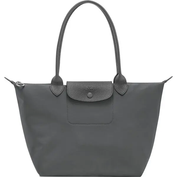 Longchamp Le Pliage One Nylon Shoulder Tote - Anthracite