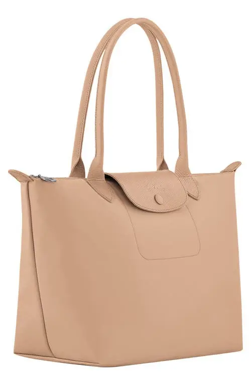 Longchamp Le Pliage One Nylon Shoulder Tote - Beige
