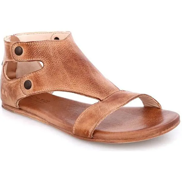 Bed Stu Soto Modern Flat Sandal - Tan Rustic