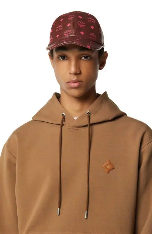 Mcm Essential Logo Patch Ponte Hoodie