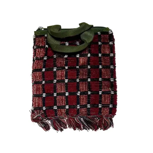 PUEBCO Truck Seat Fabric Tote - Maroon