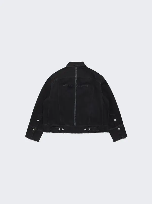 Matieres Fecales Pierre M. Denim Jacket - Black