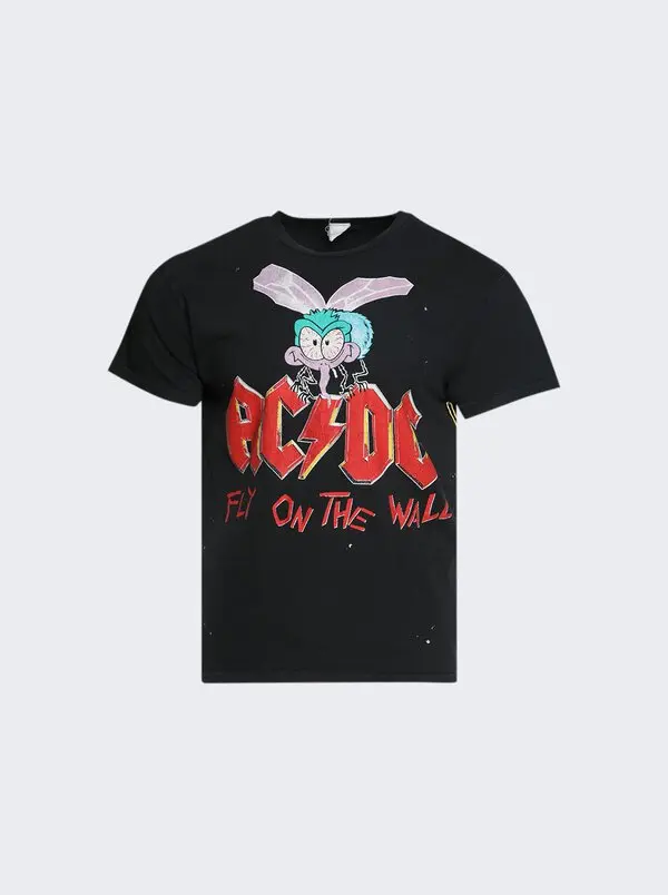MadeWorn Ac/dc 90's Crew Tee Coal