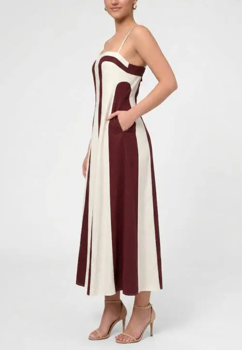 Rachel Rachel Roy Eleni Linen Maxi Dress