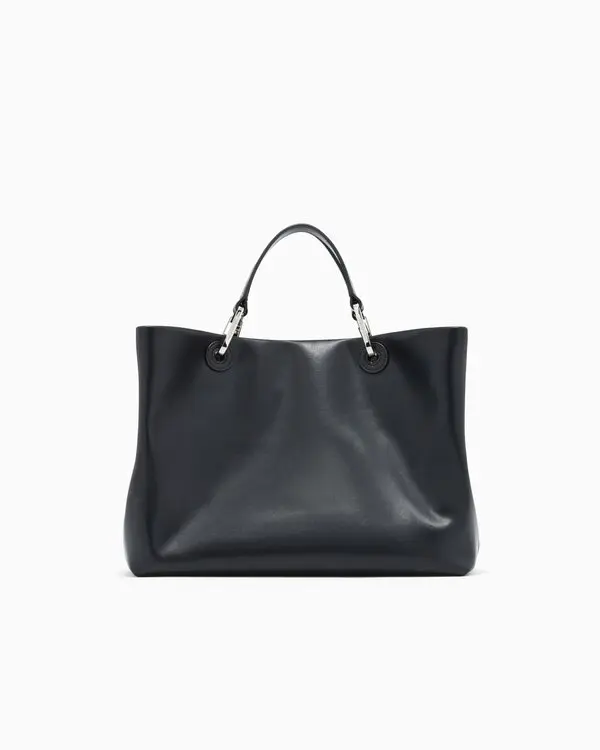 Emporio Armani Logo-appliqué Tote Bag